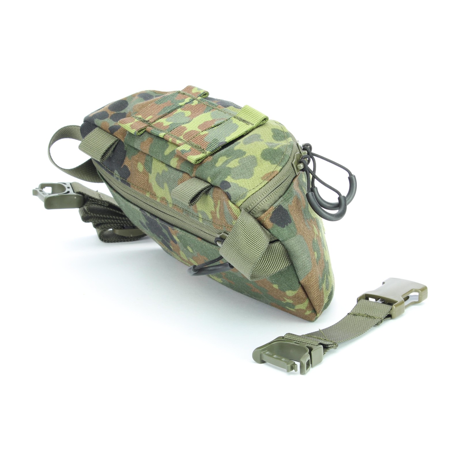 Waist bag / fanny pack with ballistic insert and Molle