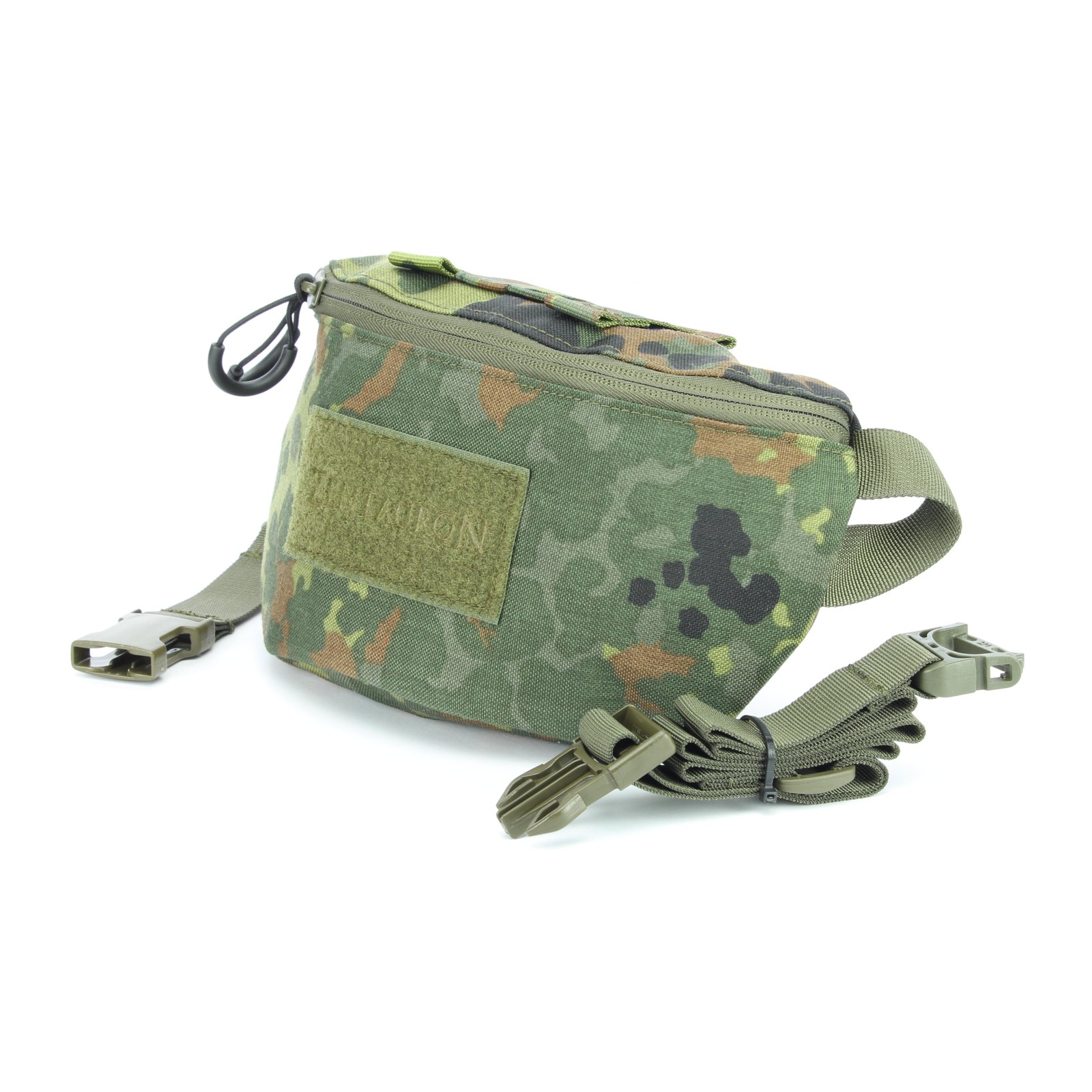 Waist bag / fanny pack with ballistic insert and Molle