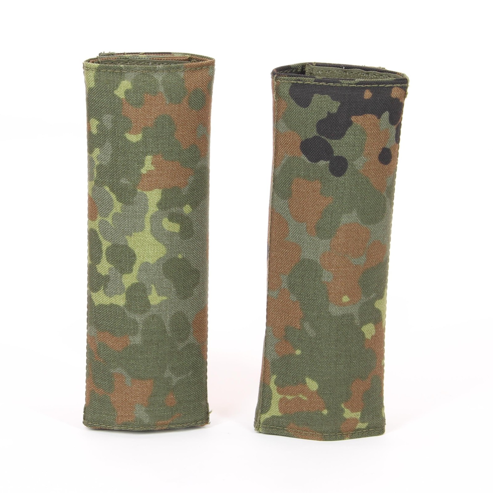 Plate carrier shoulder pads with Molle trim