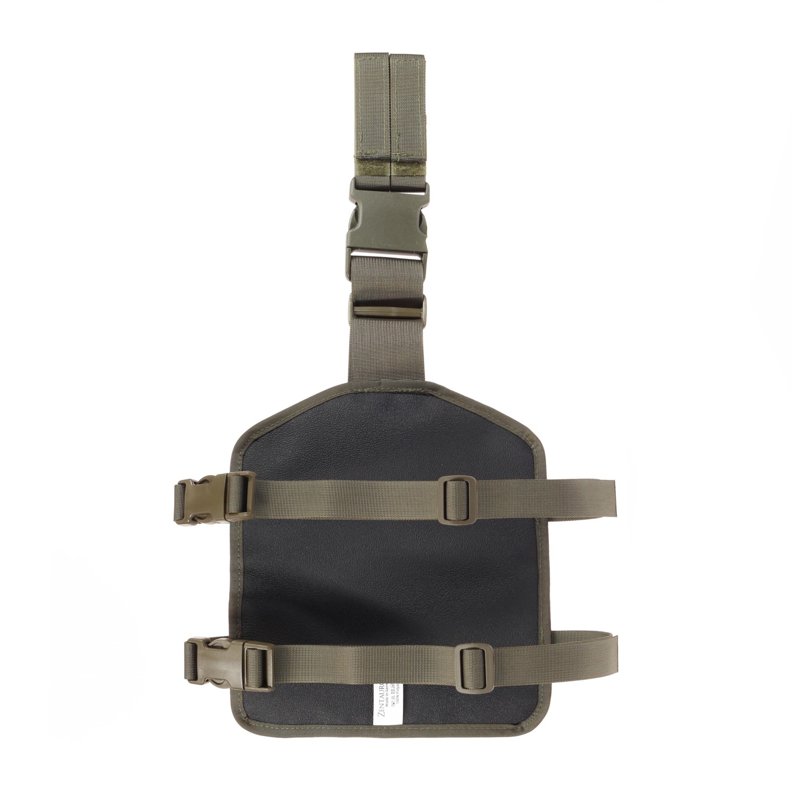 Tactical leg plate with Molle system