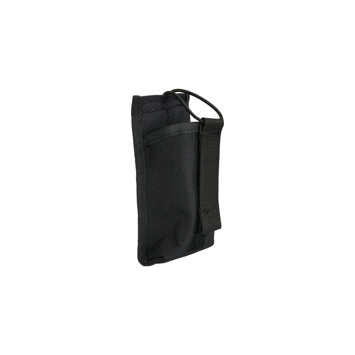 Radio pocket for CB, BOS, VHF radio belt / belt carrying method