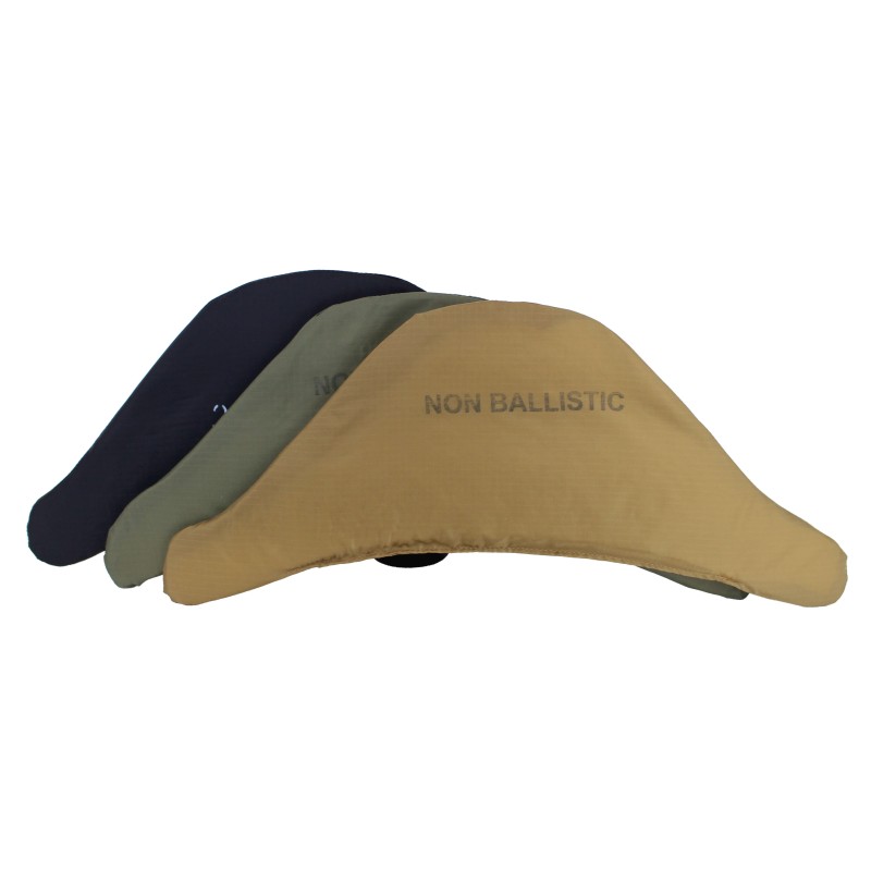 Non ballistic insert for ballistic neck protection